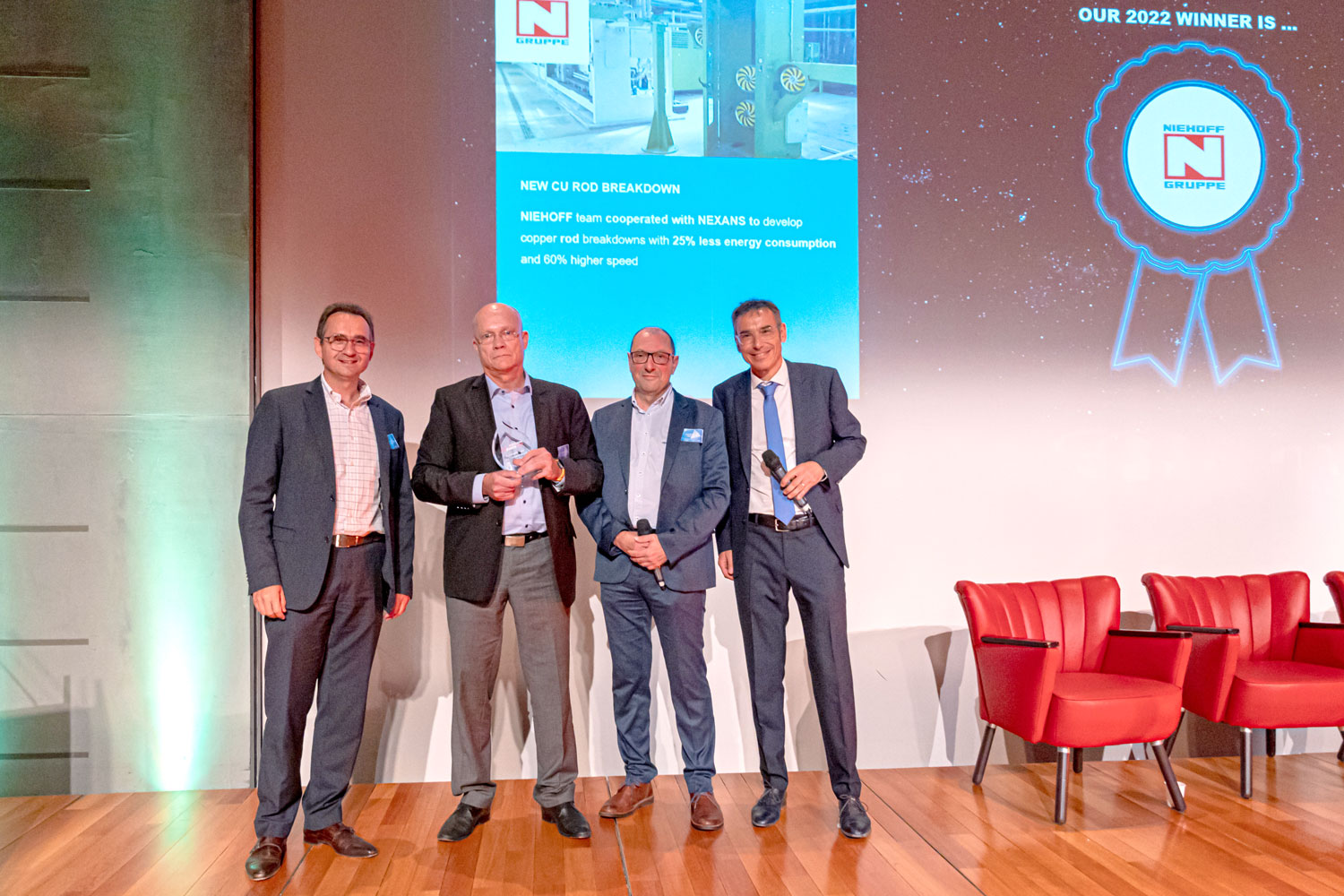 NIEHOFF Schwabach - NIEHOFF wins Nexans Supplier Award